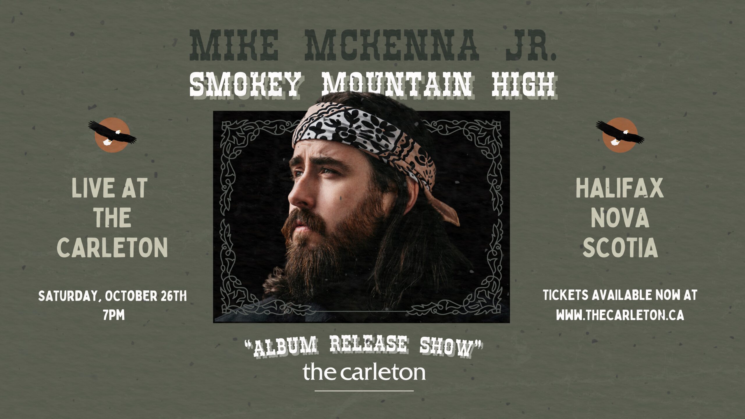 Mike McKenna Jr. Album Release – The Carleton