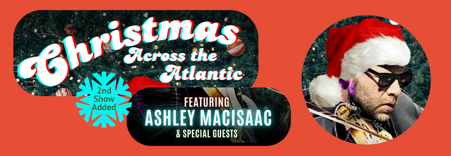 SOLD OUT: Ashley MacIsaac - Christmas Across The Atlantic - Tuesday – The Carleton