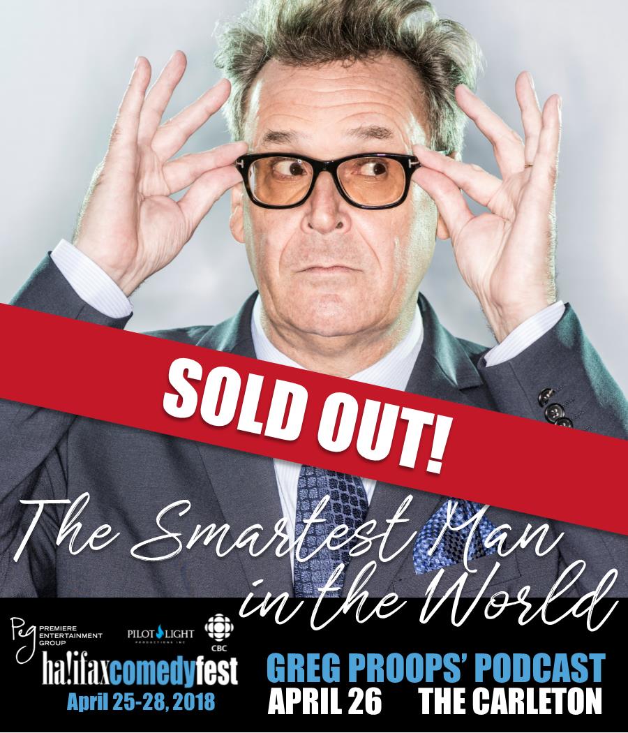 Halifax Comedy Fest Presents Greg Proops - The Smartest Man In The ...