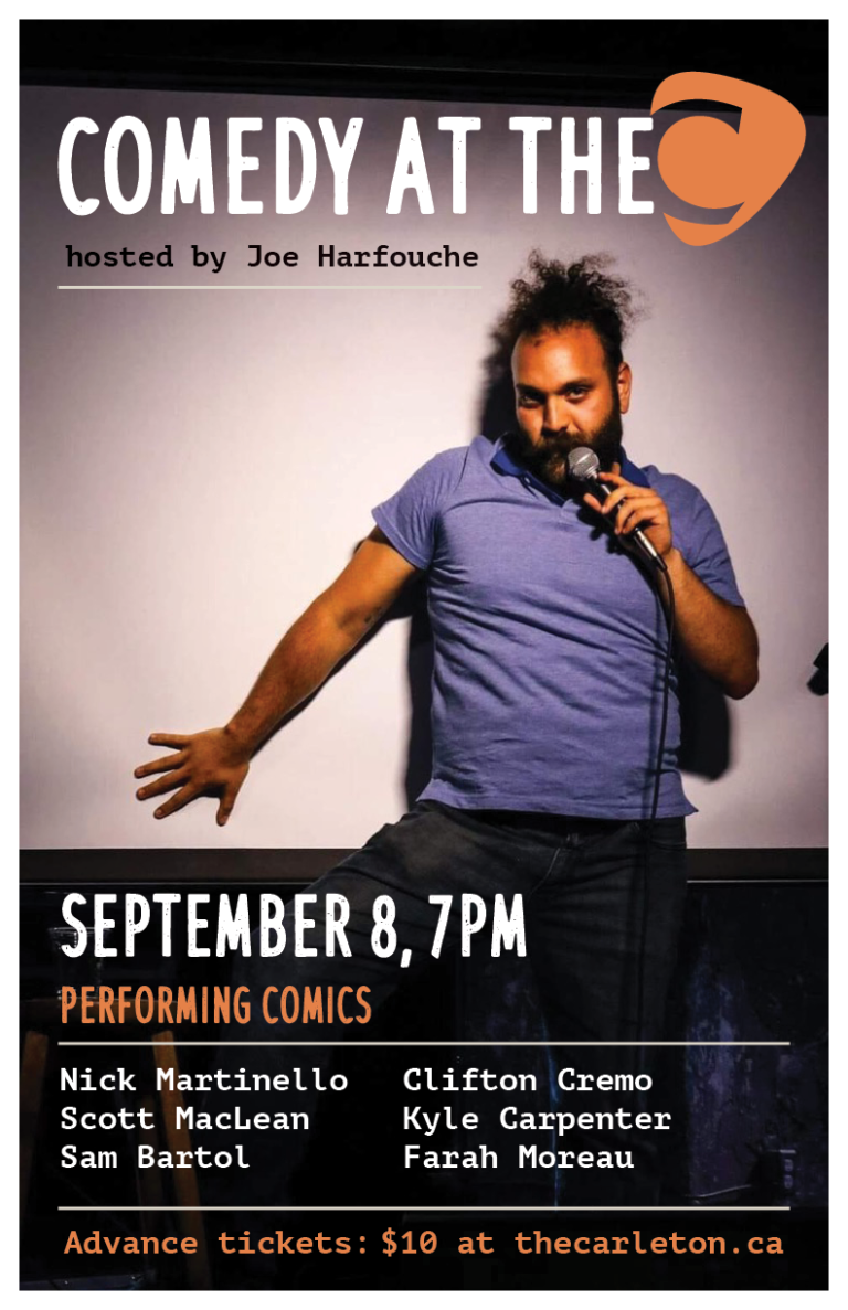 Joe's Comedy At The Carleton - Joe Harfouche W/Nick Martinello + Scott ...
