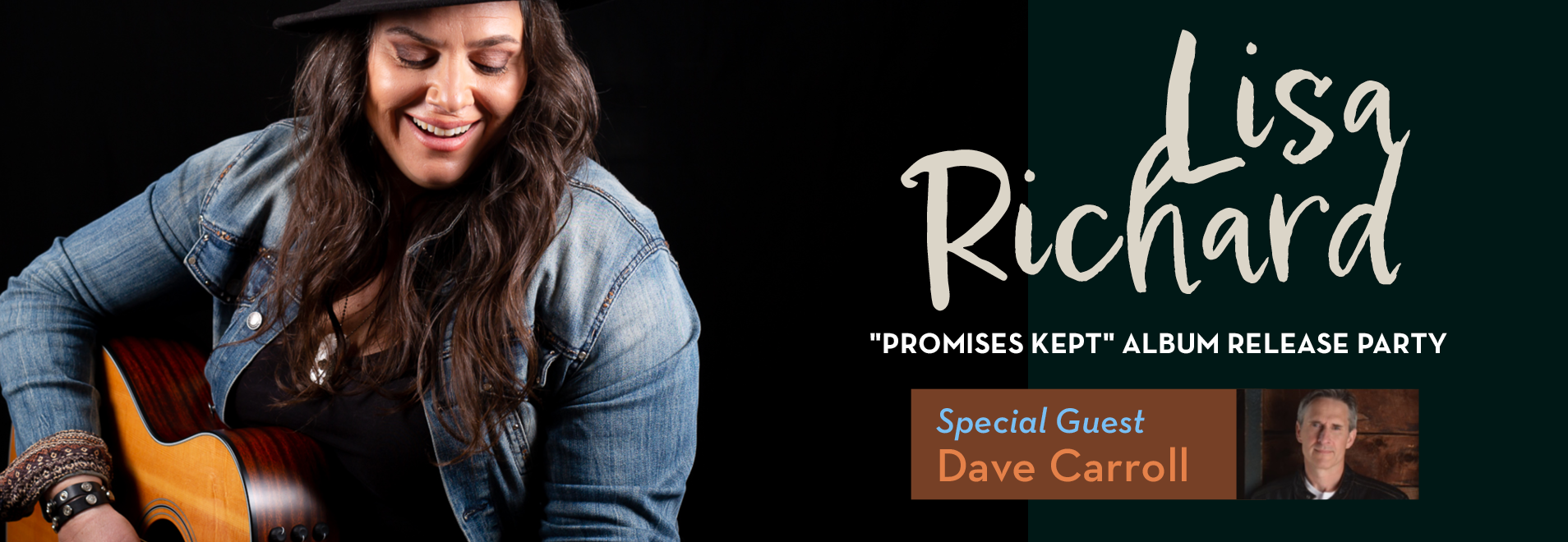 SOLD OUT: Lisa Richard Album Release + Dave Carroll – The Carleton