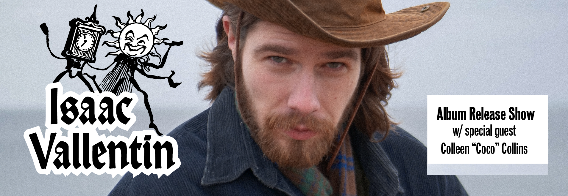 TIX AVAIL @ DOOR! Isaac Vallentin Album Release + Colleen "Coco ...