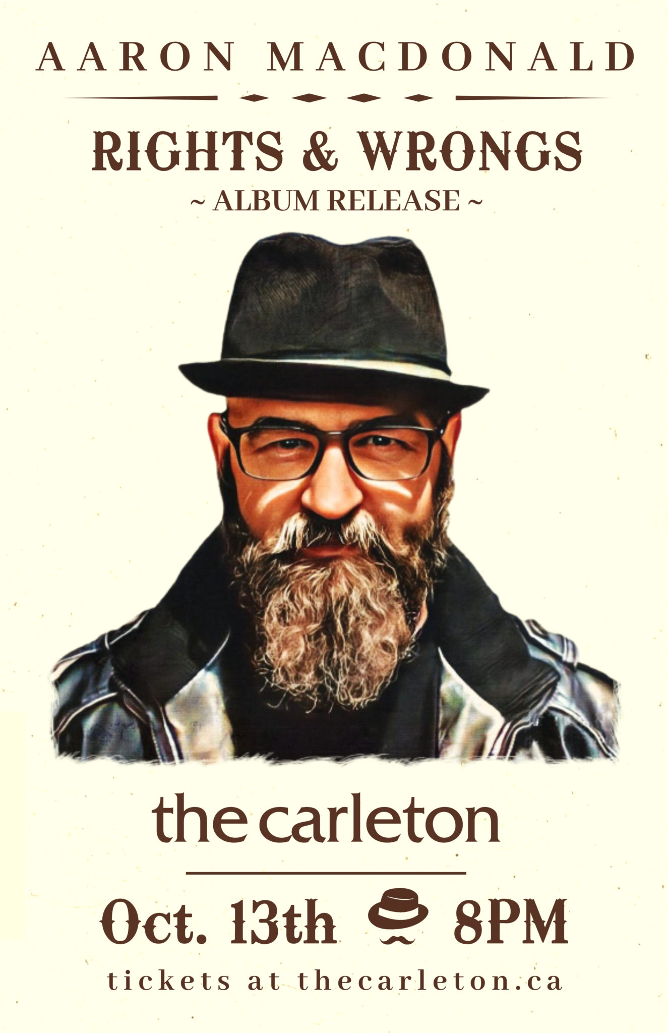 Aaron MacDonald Album Release – The Carleton
