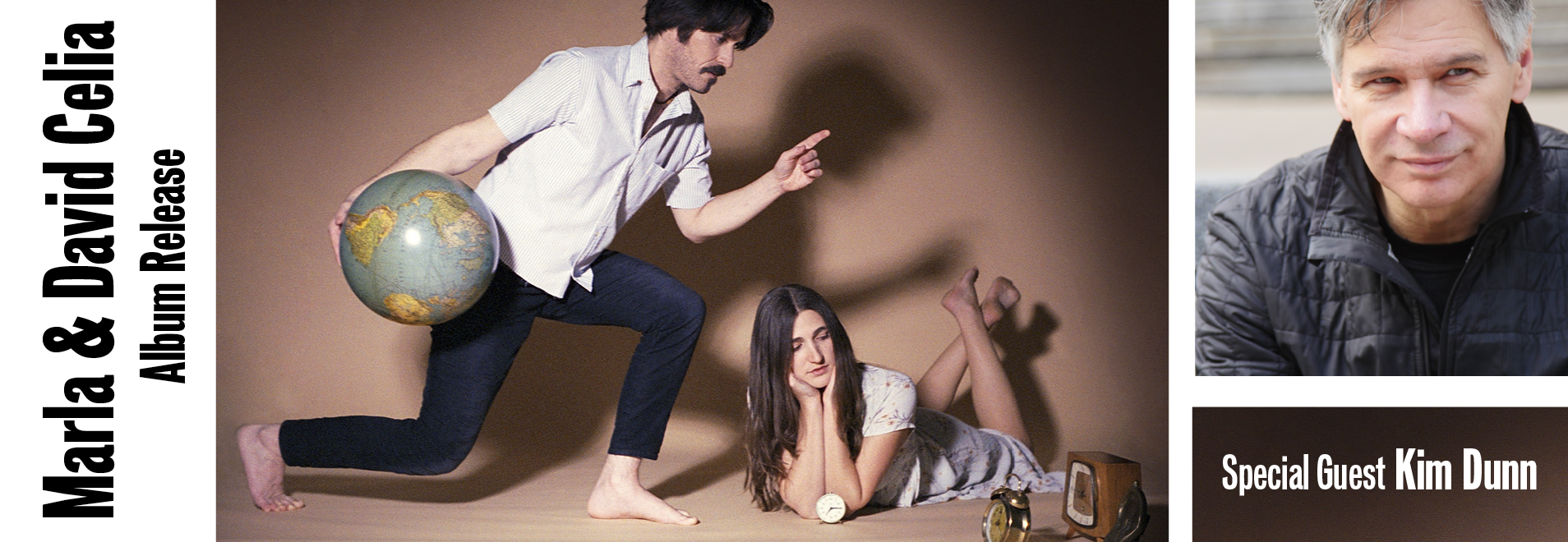 TIX @ DOOR! Marla & David Celia Album Release W/Kim Dunn – The Carleton