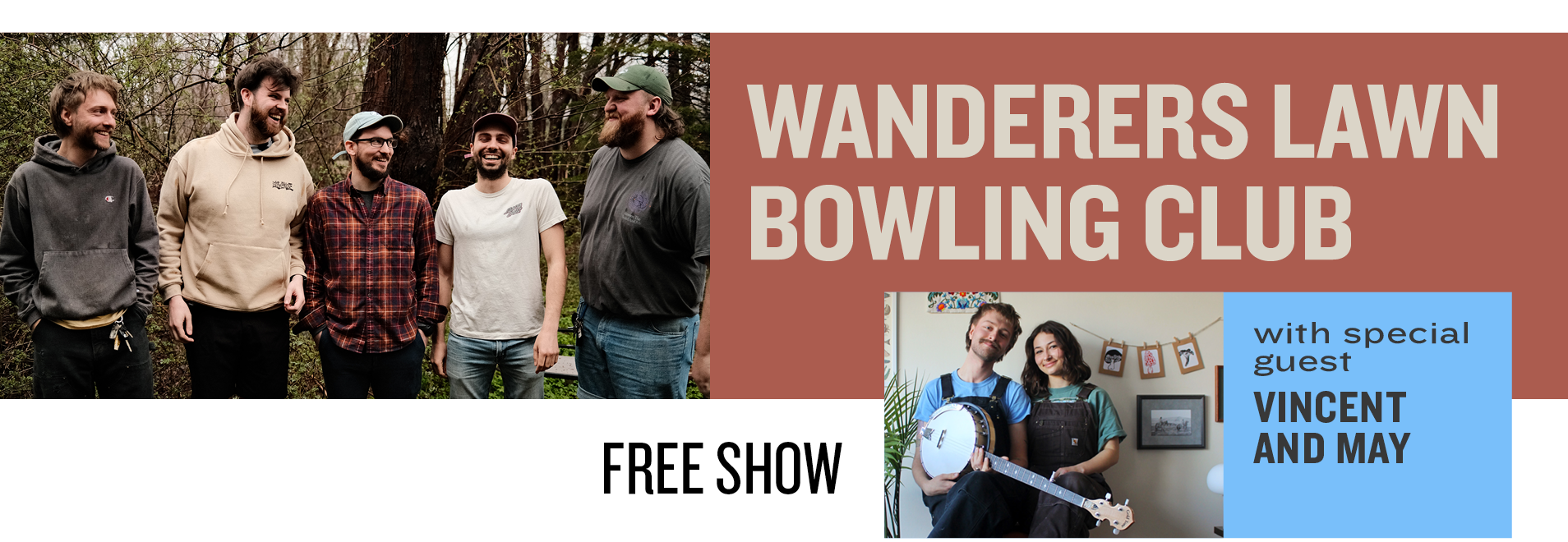 Wanderers Lawn Bowling Club + Vincent & May - FREE SHOW! – The Carleton