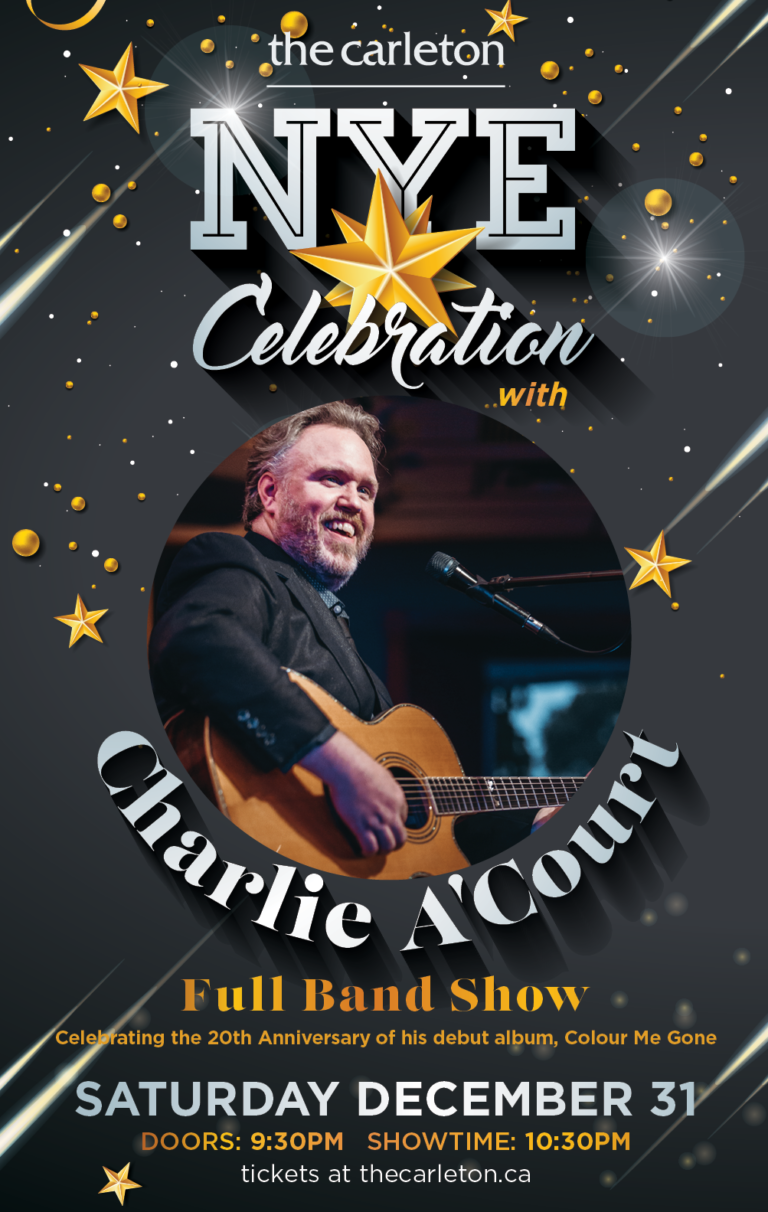 SOLD OUT: New Year's Eve! Charlie A'Court - Late Show – The Carleton