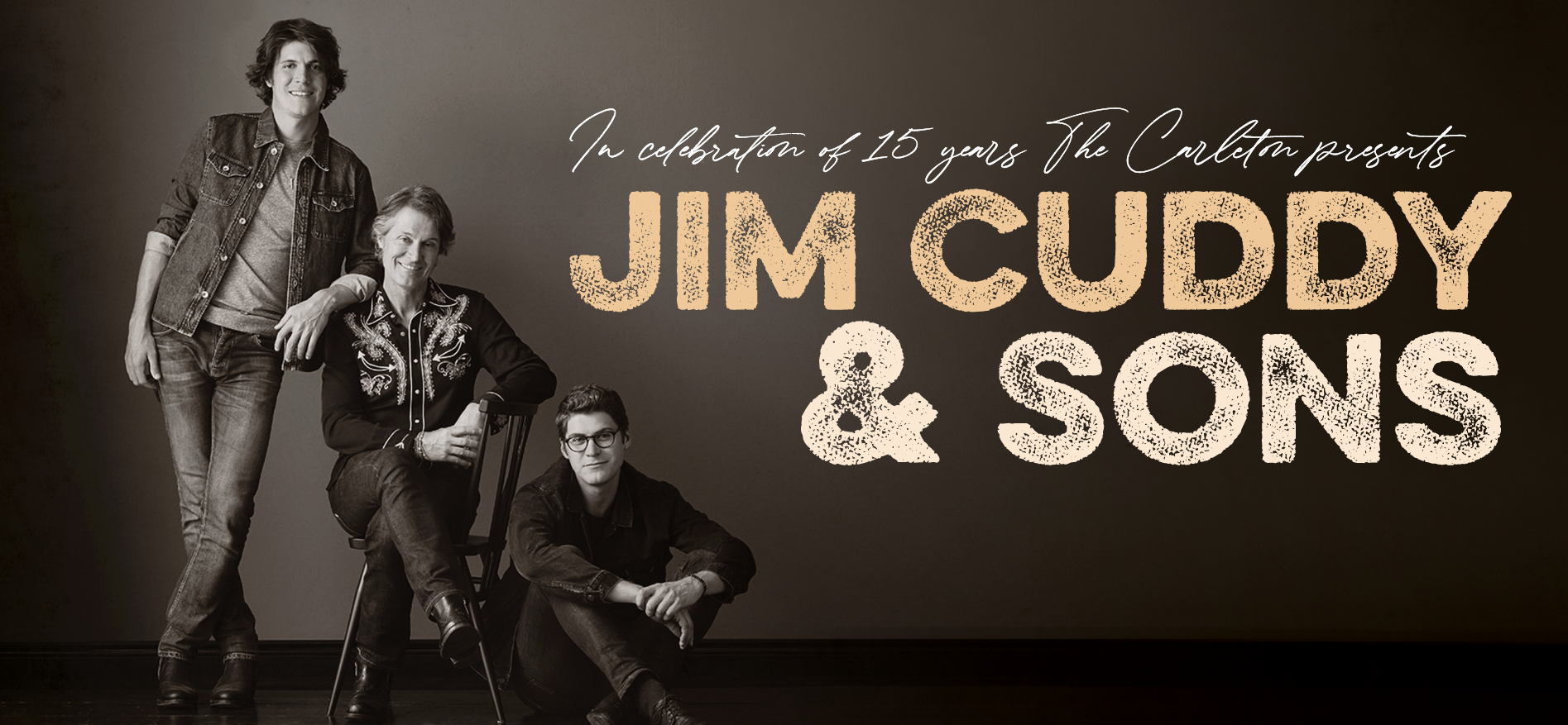 SOLD OUT: Carleton 15th Presents: Jim Cuddy & Sons – The Carleton