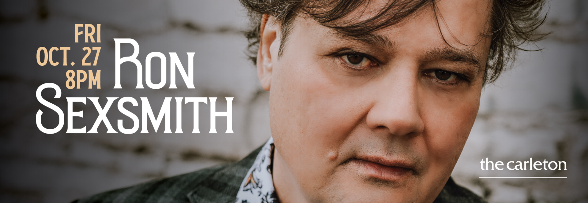 SOLD OUT: Carleton 15th Presents Ron Sexsmith – The Carleton