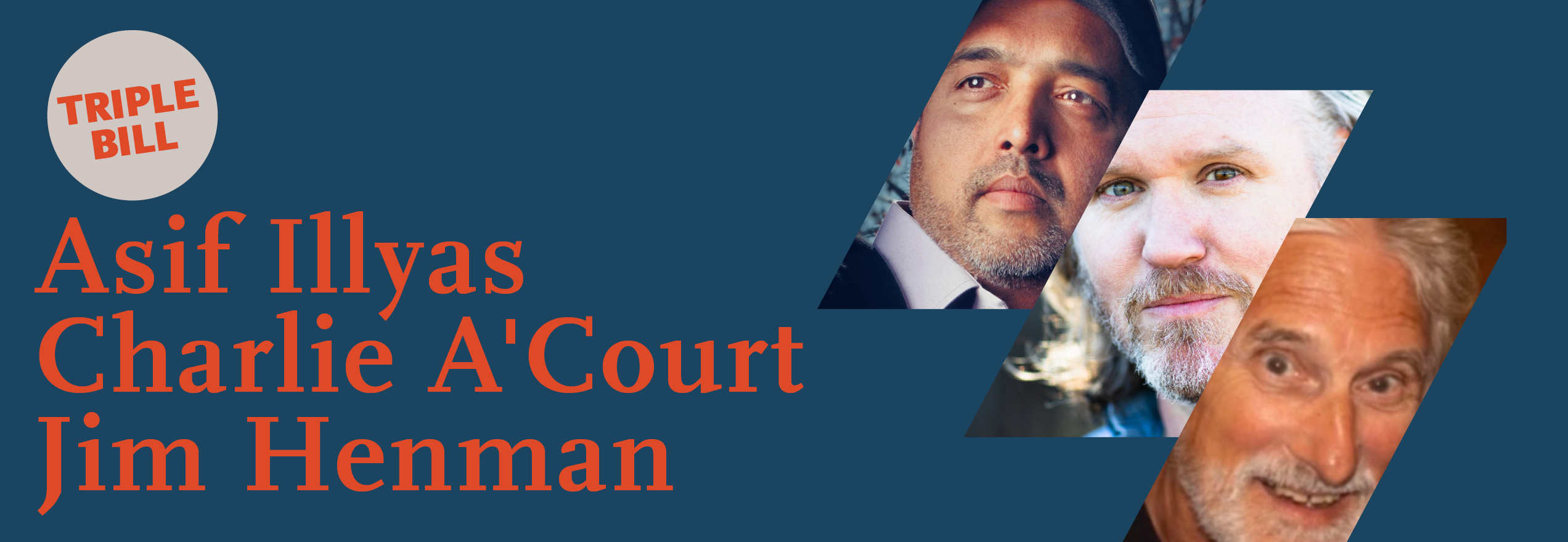 SOLD OUT: Songwriters' Circle w/ Asif Illyas + Charlie A'Court + Jim ...