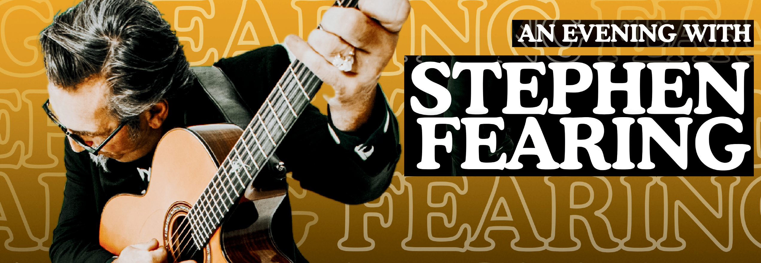 4 TIX JUST RELEASED! An Evening With Stephen Fearing - Wednesday – The ...