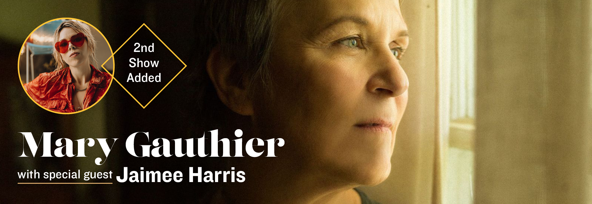 SOLD OUT: Mary Gauthier + Jaimee Harris - Monday – The Carleton